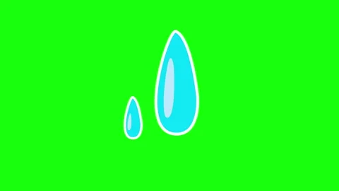 Sweat cartoon, animated sweating, stress... | Stock Video | Pond5