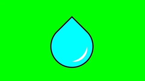 Sweat Dripping Comic animation green scr... | Stock Video | Pond5