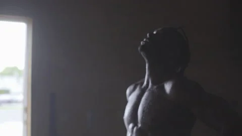 Athlete Sweating Stock Footage ~ Royalty Free Stock Videos | Pond5