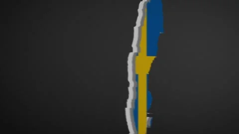 Sweden Border Map Intro Animation | Stock Video | Pond5