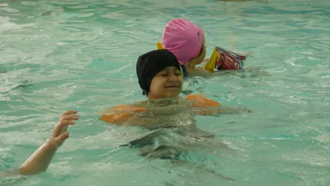 Swim Swimming Lessons Stock Videos – Royalty-Free HD & 4K Videos | Pond5