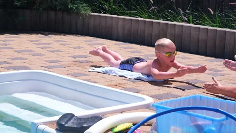 Children Swimming Lessons Stock Videos – Royalty-Free HD & 4K Videos ...