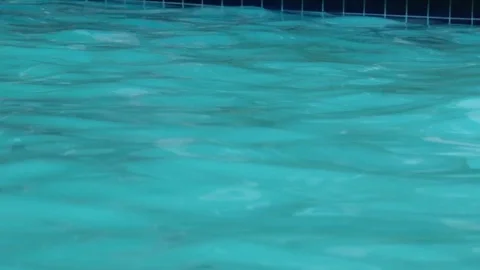 Swimming Pool Wave Loop Stock Video Footage | Royalty Free Swimming ...