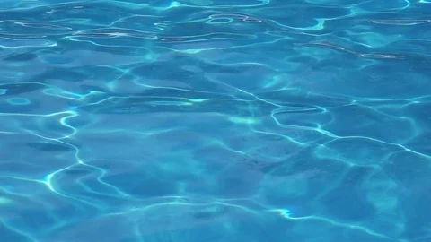 Swimming Pool Water Loop, Slow Motion | Stock Video | Pond5