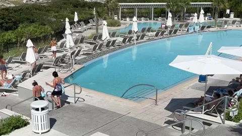 Swimming Pool Watercolor Stock Footage ~ Royalty Free Stock Videos | Pond5