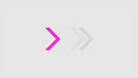 Swipe arrow animation with transparent b... | Stock Video | Pond5