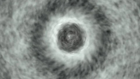 Swirling rotating gas disc simulation wi... | Stock Video | Pond5