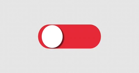 Switch button animation with color-chang... | Stock Video | Pond5
