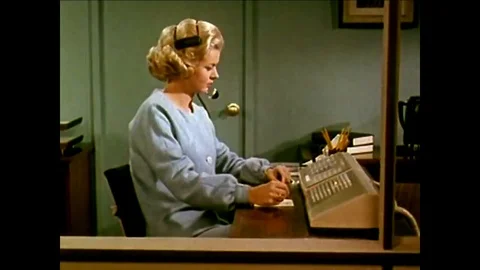 Switchboard Operator Stock Footage ~ Royalty Free Stock Videos | Pond5