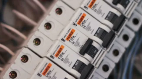 Circuit Breaker Stock Footage ~ Royalty Free Stock Videos | Pond5