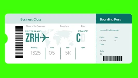 Ticket Oneit Stock Videos – Royalty-Free HD & 4K Videos