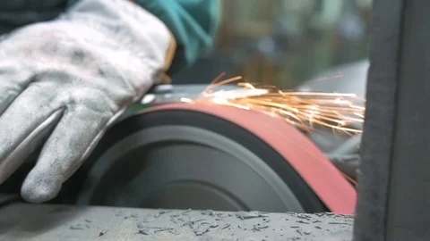 Sharpening Sword Stock Video Footage | Royalty Free Sharpening Sword ...