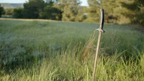 Sword In Ground Stock Video Footage | Royalty Free Sword In Ground ...