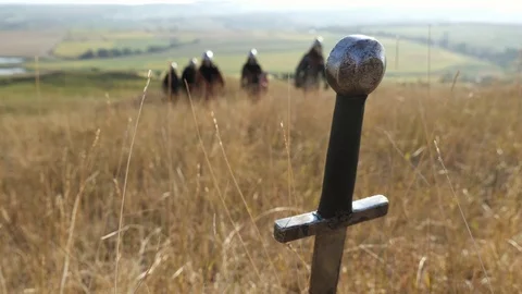 Sword In Ground Stock Video Footage | Royalty Free Sword In Ground ...