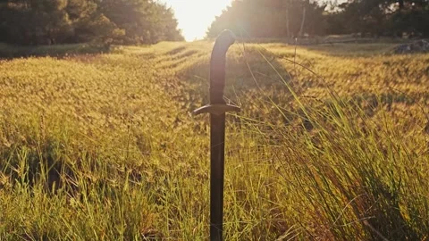 Sword In Ground Stock Video Footage | Royalty Free Sword In Ground ...