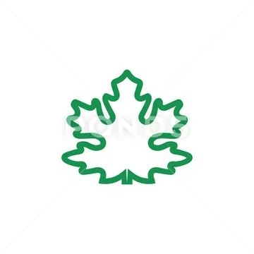 Sycamore tree leaf logo family icon sycamore logo: Royalty Free #238639766