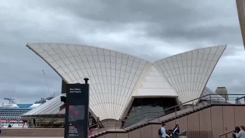 Sydney Opera House opens doors to public... | Stock Video | Pond5