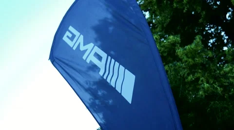 symbol of AMG - Mercedes Benz on promoti... | Stock Video | Pond5