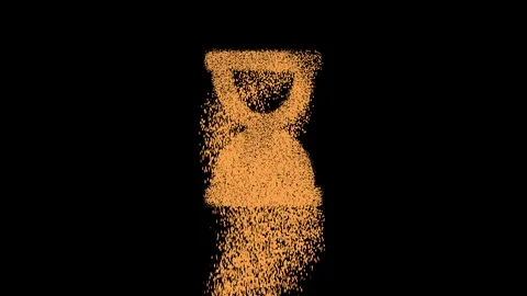 Hourglass Symbol Stock Video Footage | Royalty Free Hourglass Symbol ...