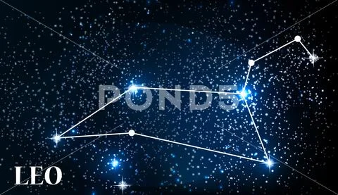 Symbol Leo Zodiac Sign. Vector Illustration: Royalty Free #71838518