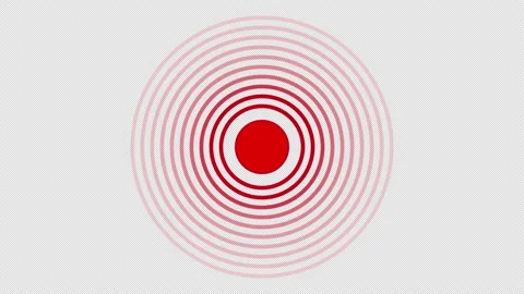 Symbol of pain on transparent background... | Stock Video | Pond5