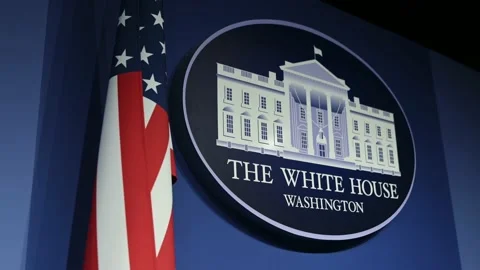 The symbol of the White House is the Ame... | Stock Video | Pond5