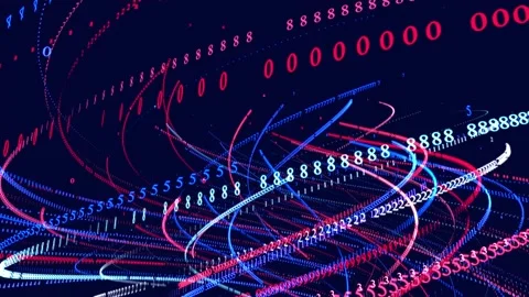 Symbols form lines, lines form rings gri... | Stock Video | Pond5