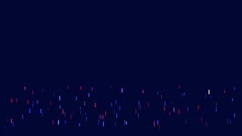 Symbols form lines, lines form grid. Sci... | Stock Video | Pond5