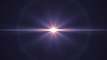 symmetrical explosion flash lights optic... | Stock Video | Pond5