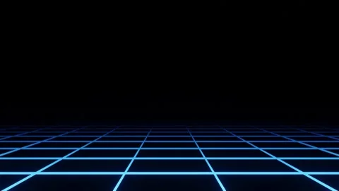 Synthwave Grid Background Video, Blue Ne... | Stock Video | Pond5