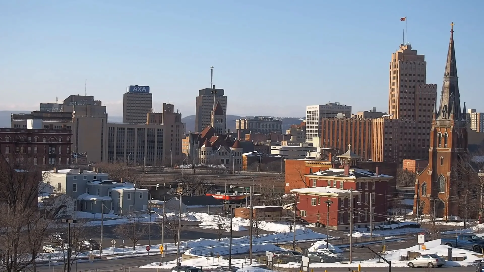 Syracuse City Skyline Syracuse New York Skyline Royalty Free Images,