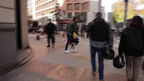 Syrian rebel flag flies at Madrid embass... | Stock Video | Pond5