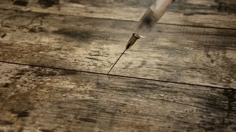 A syringe with a poisonous substance (dr... | Stock Video | Pond5