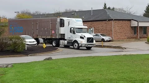 Sysco Semi Truck | Stock Video | Pond5