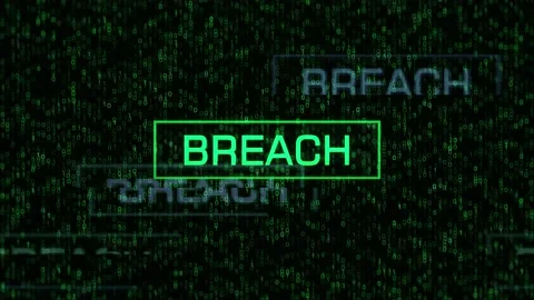 System BREACH Warning Over Computer Bina... | Stock Video | Pond5
