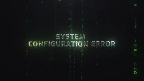 Matrix Error Stock Video Footage | Royalty Free Matrix Error Videos | Pond5