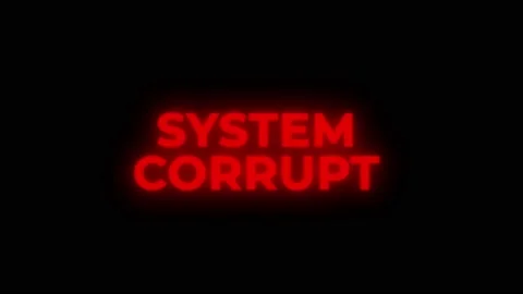 Fail System Error Stock Footage ~ Royalty Free Stock Videos | Pond5