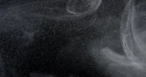 System of dust particles on black screen... | Stock Video | Pond5