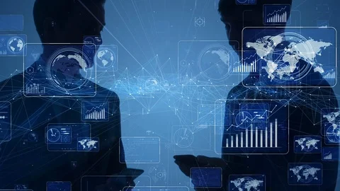 System engineering concept. GUI (Graphic... | Stock Video | Pond5