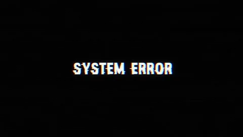 System Error Background Stock Video Footage | Royalty Free System Error ...