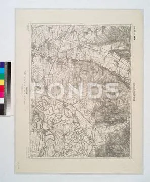 Szikszo und Tisza-Dob. Cartographic. Maps, Topographic maps. 1910 ...