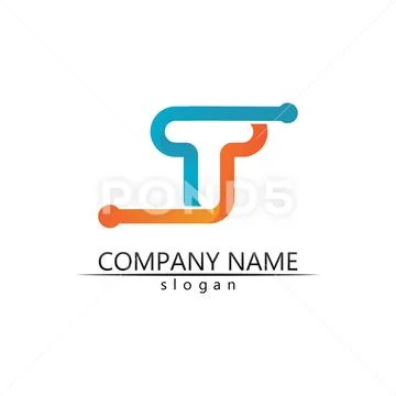 T letter, T logo vector font alphabet design and icon T: Graphic #242227753