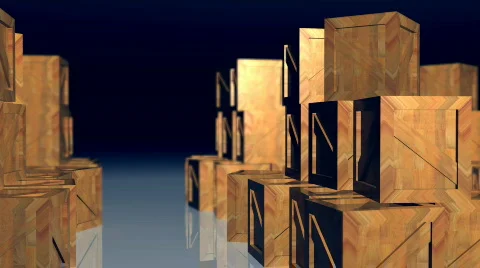 Crates Box Stock Videos – Royalty-Free HD & 4K Videos