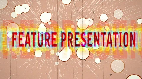 t195 feature presentation retro 1970s 19... | Stock Video | Pond5