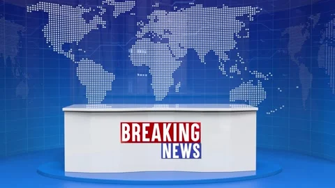 Table And Breaking News Banner Backgroun... | Stock Video | Pond5