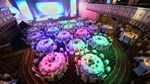 Tables On Stage Stock Videos – Royalty-Free HD & 4K Videos