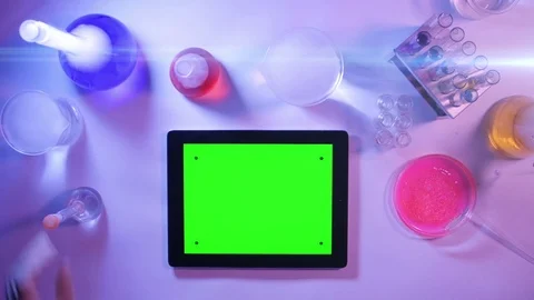 Laboratory Green Screen Stock Footage ~ Royalty Free Stock Videos | Pond5