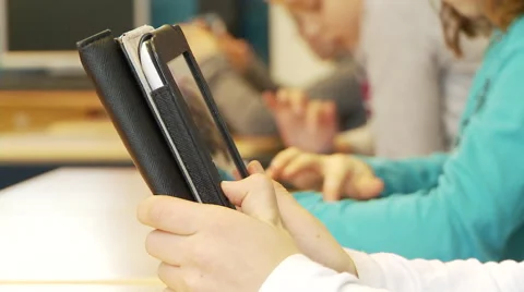 School Tablets Stock Video Footage | Royalty Free School Tablets Videos ...