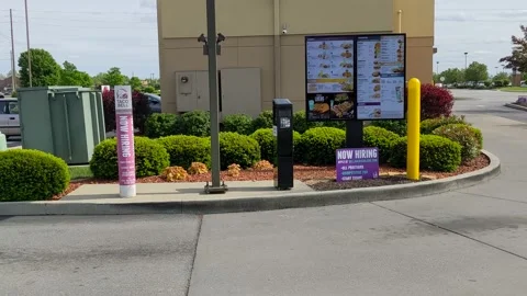 Taco Bell Drive Thru - Fast Food Restaur... | Stock Video | Pond5