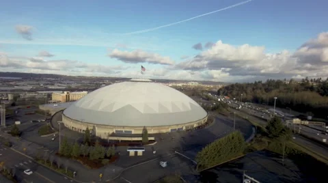Tacoma dome station concert stage, perf... | Stock Video | Pond5